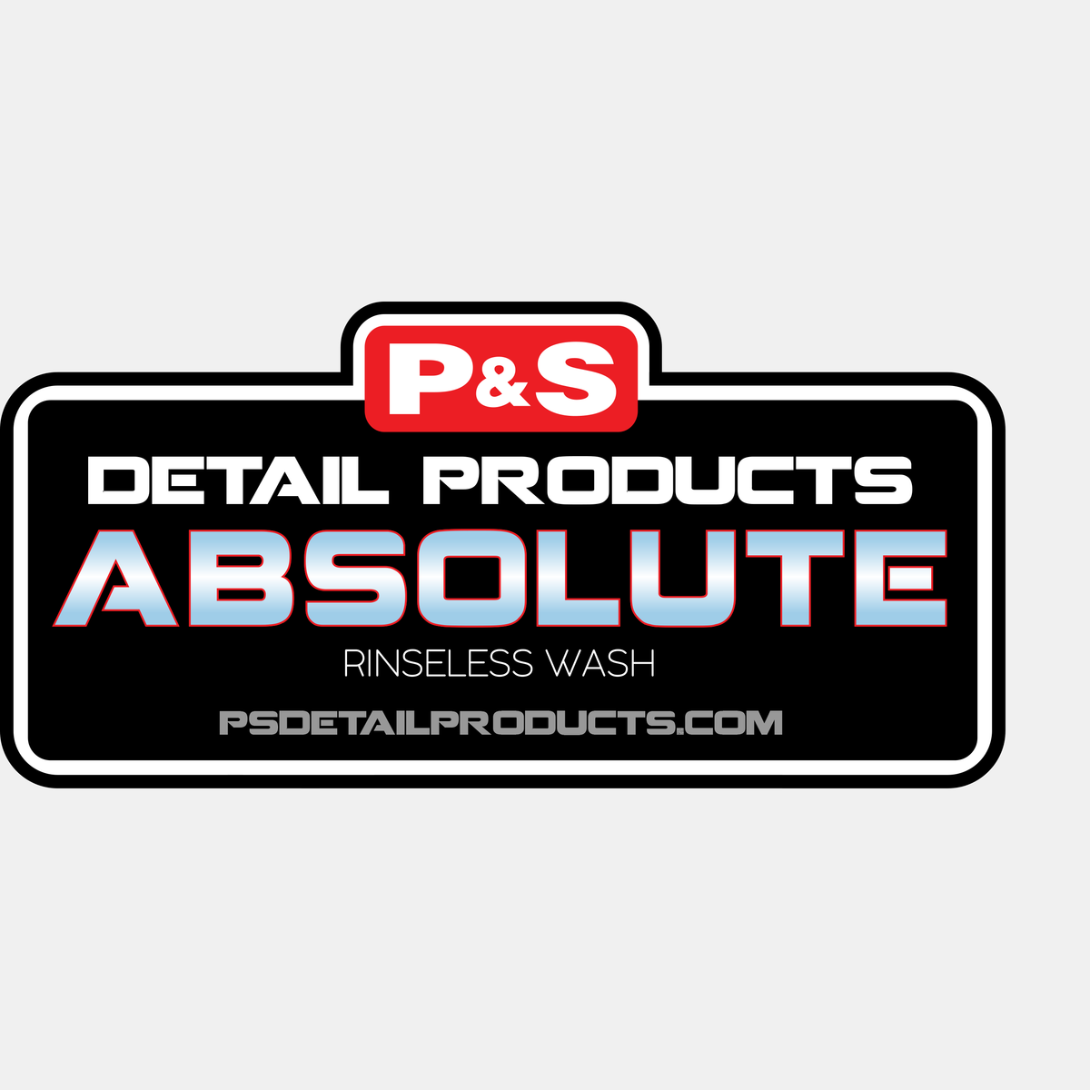Bucket Label - Absolute – P & S Detail Products
