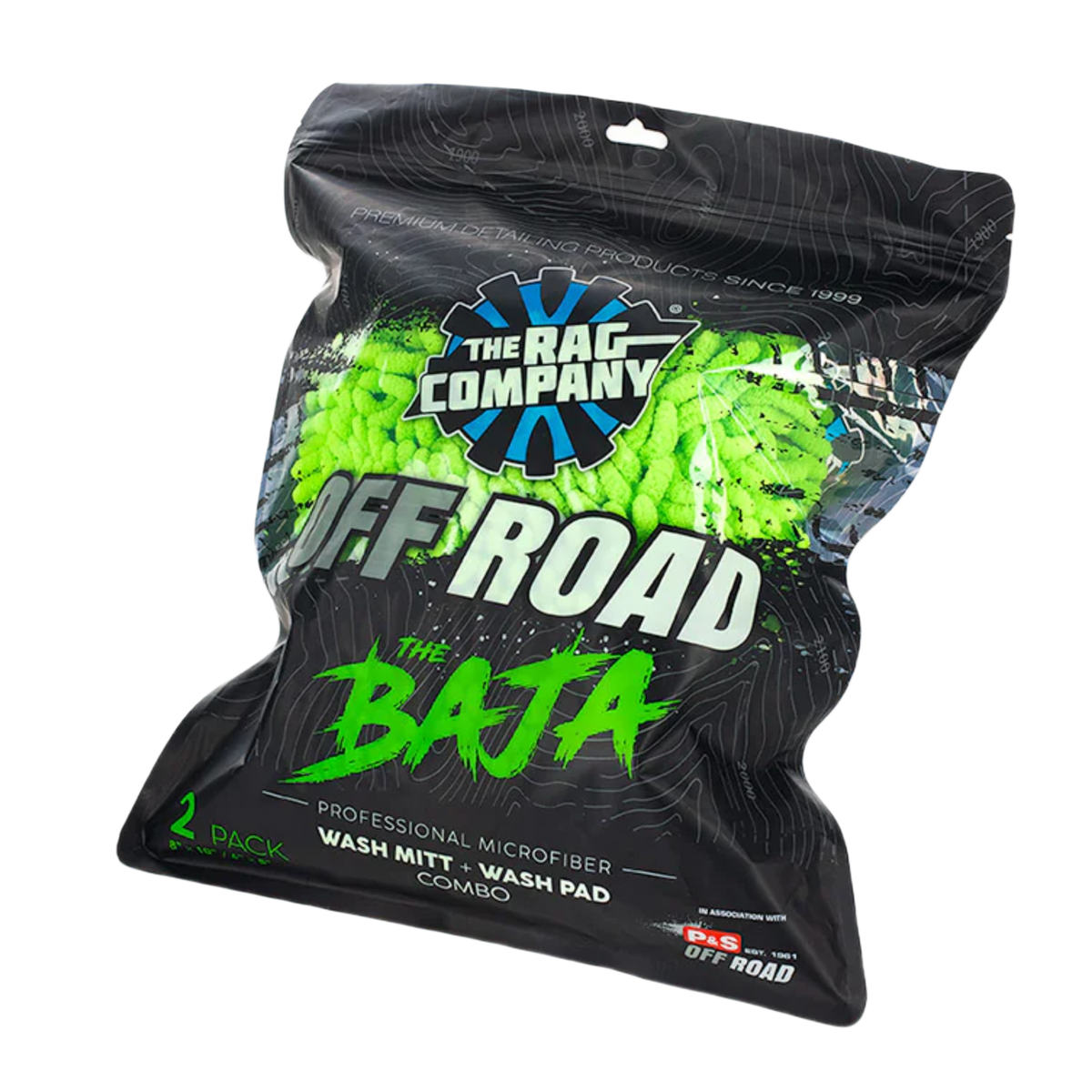 TRC Off Road - Baja - Green (2 pk - Wash Mitt/Pad) – P & S Detail Products
